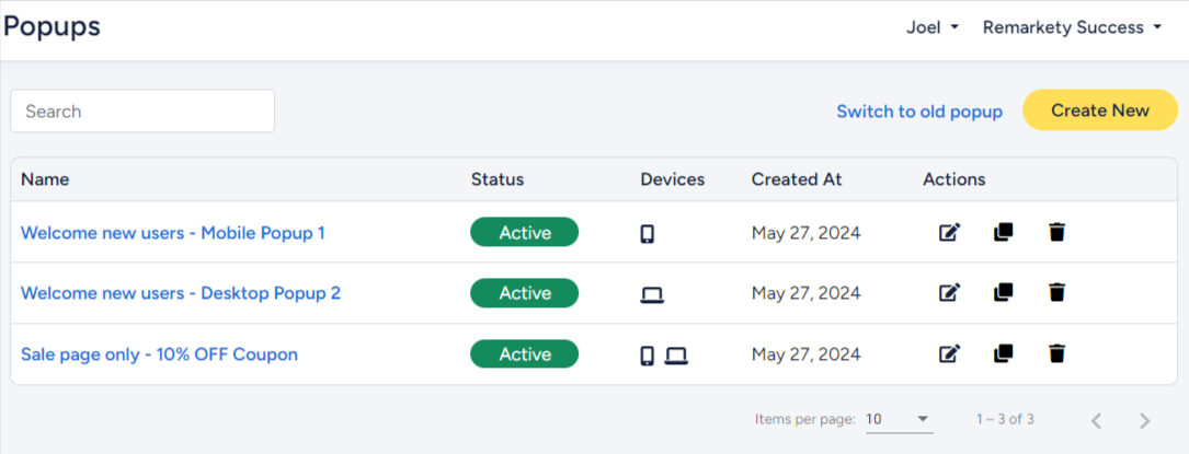 How To Use The Email And Sms Subscription Popup Form Remarkety Support And Knowledge Base